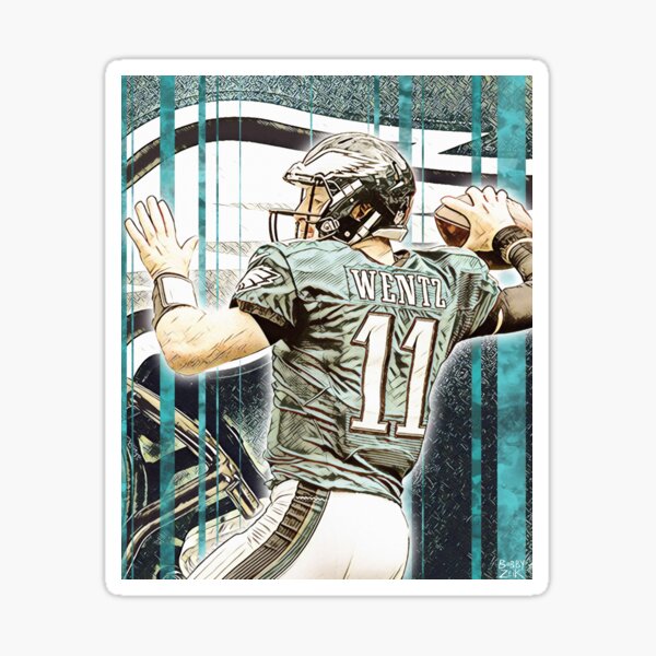 "Wentz" Sticker for Sale by ManCaveArt | Redbubble