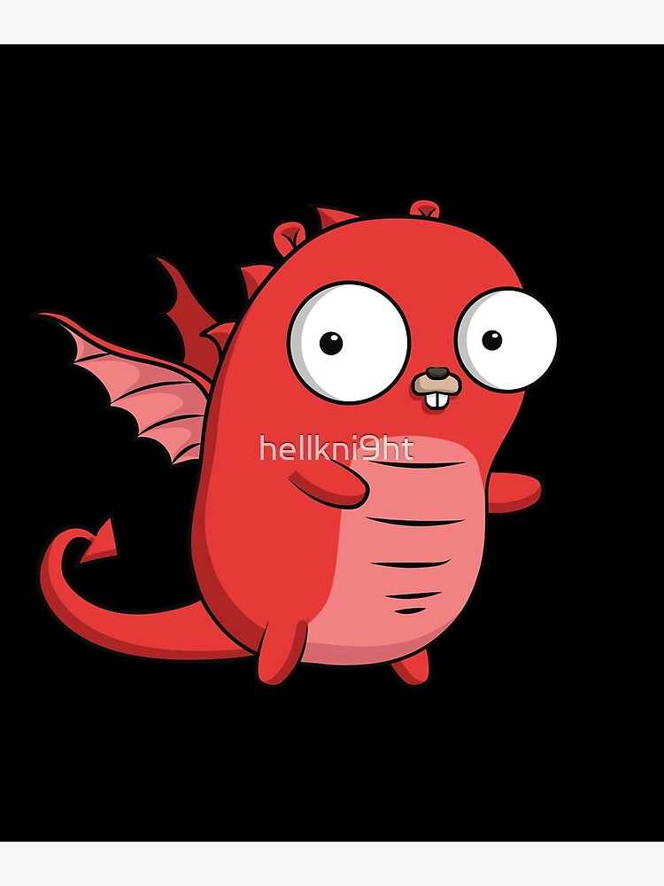 "The Go Gopher: Gopher Dragon Age!" Poster for Sale by hellkni9ht ...