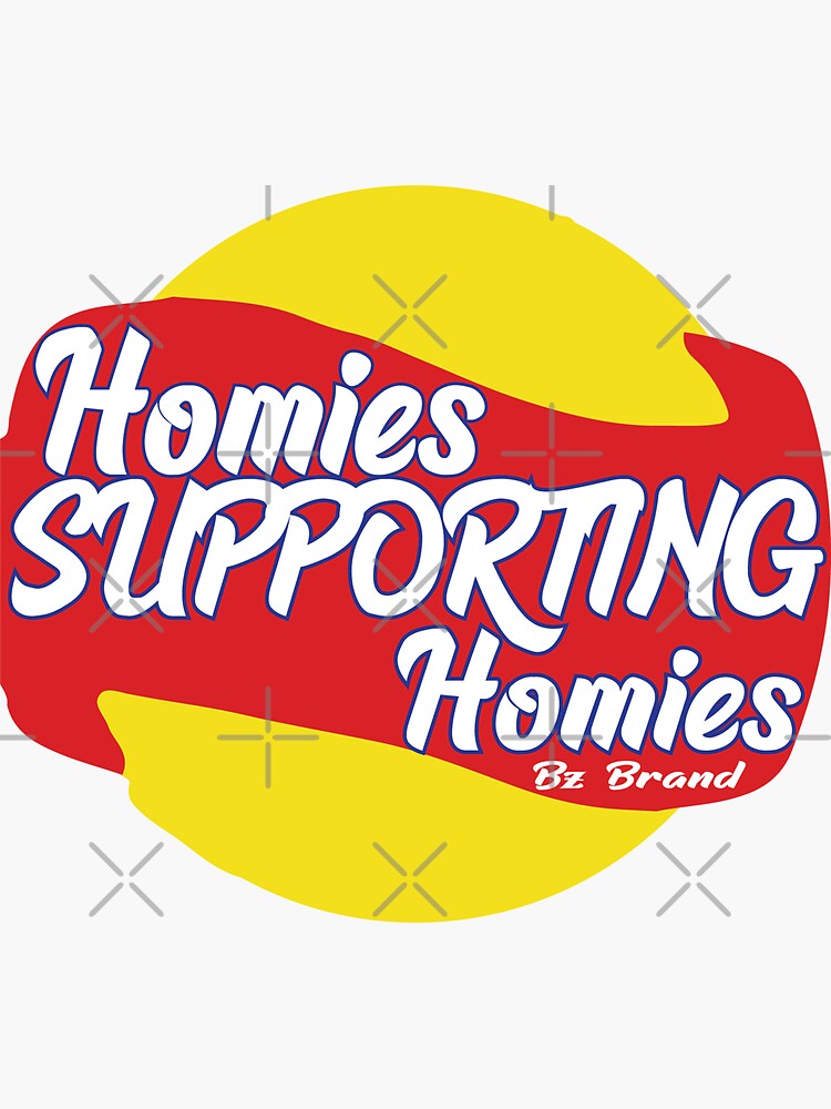 "homies" Sticker for Sale by SneakyBz | Redbubble