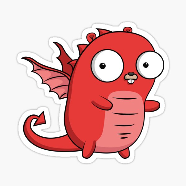 " Go Dragon Go" Sticker for Sale by hellkni9ht | Redbubble