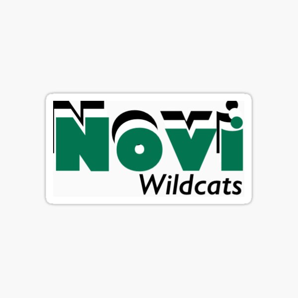 "novi wildcats" Sticker by AllySmo9 | Redbubble