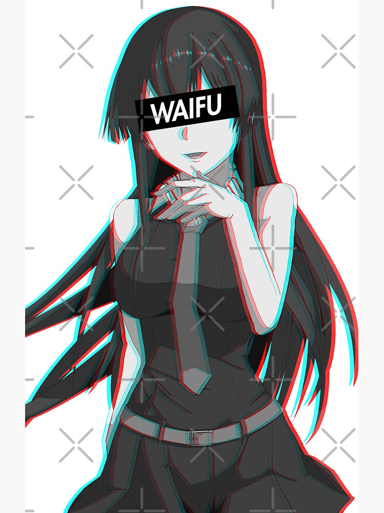 Akame Ga Kill Akame Waifu Material Sticker For Sale By Hentaik1ng Redbubble