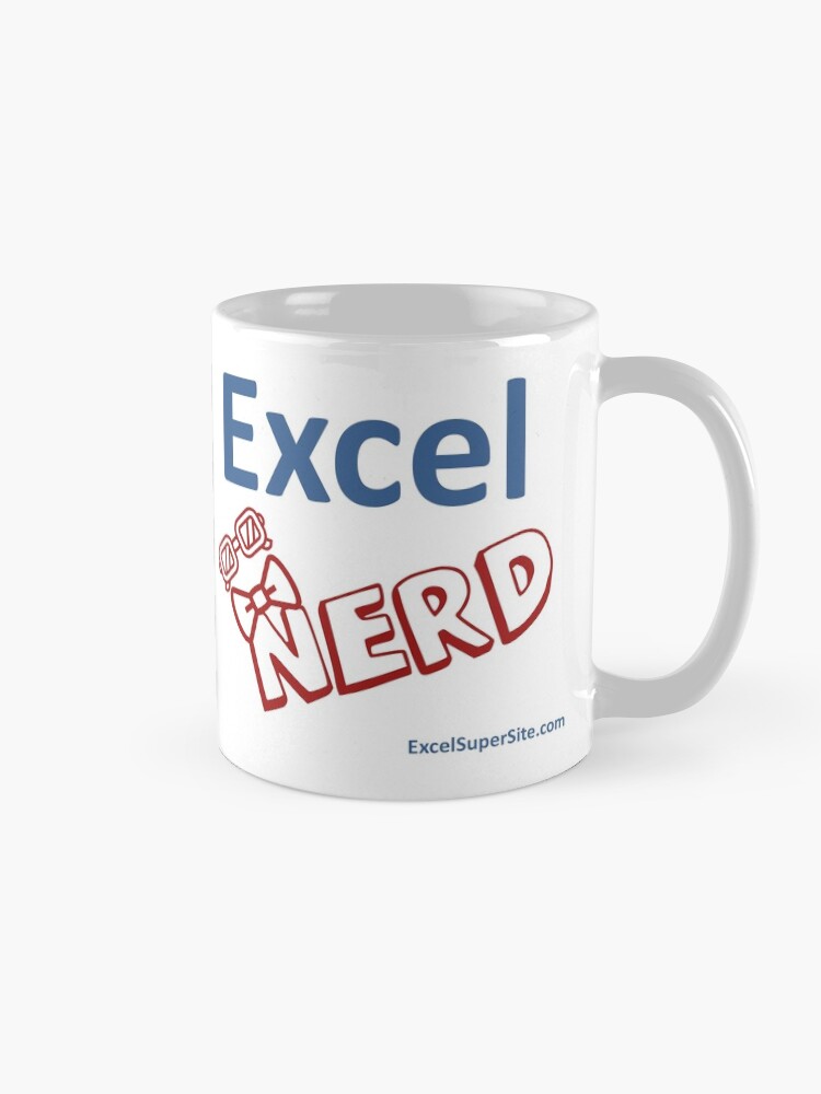 "Excel Nerd" Coffee Mug for Sale by ExcelSuperSite | Redbubble