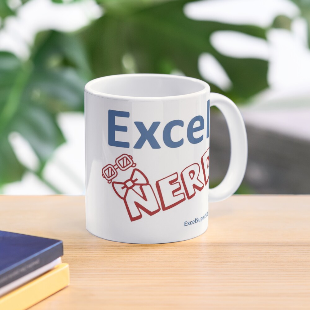 "Excel Nerd" Coffee Mug for Sale by ExcelSuperSite | Redbubble