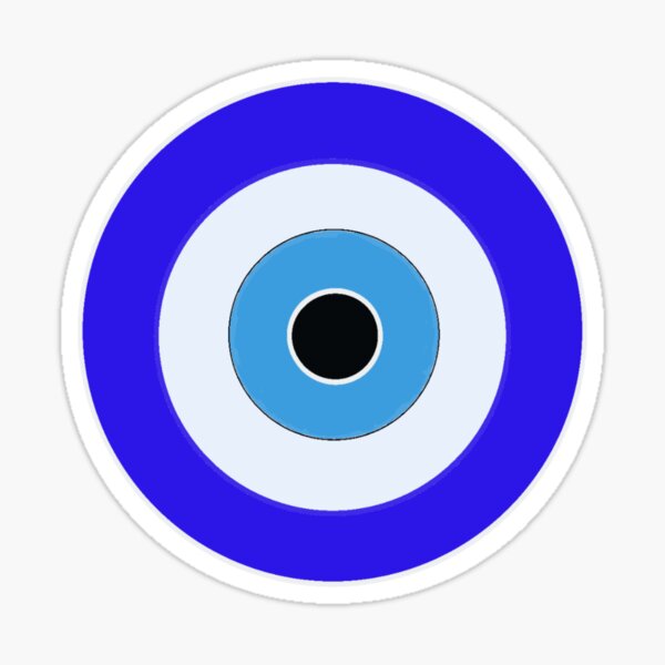 "NAZAR" Sticker by cslsart | Redbubble