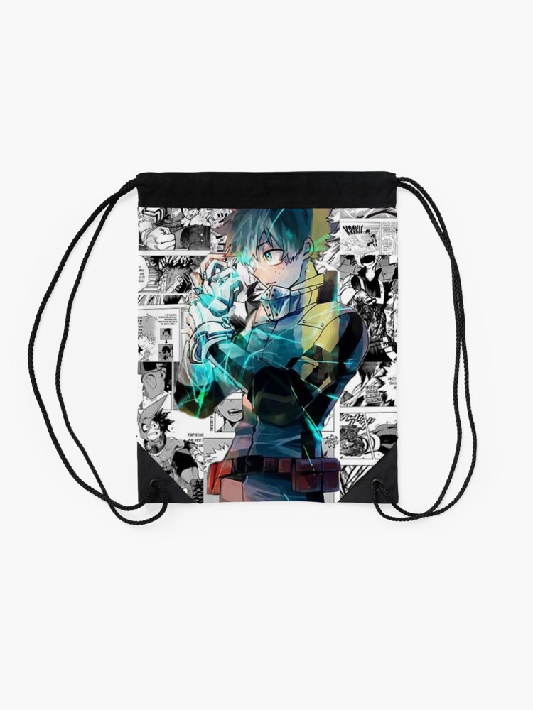 "My Hero Academia - Midoriya Izuku" Drawstring Bag for Sale by alby666 ...