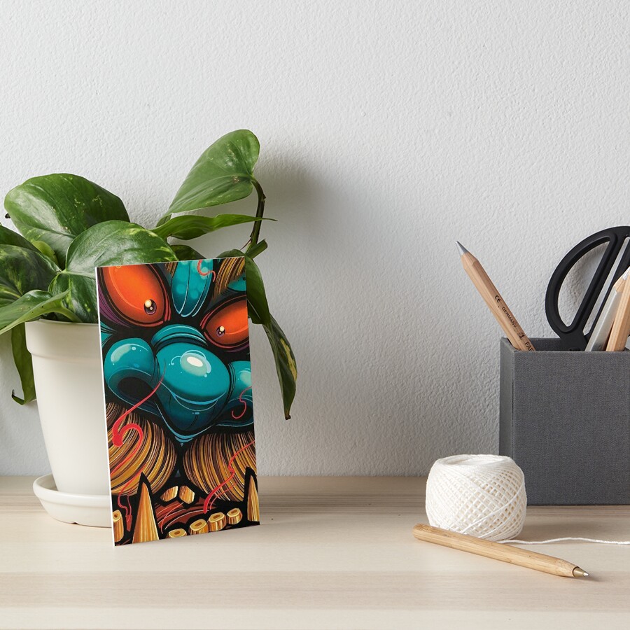 "angry ogre" Art Board Print by bejarano518 | Redbubble