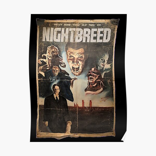 "Clive Barker - Nightbreed" Poster for Sale by circuitsnap | Redbubble