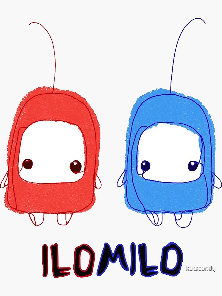 "ILOMILO together Billie Eilish " Sticker for Sale by katscandy | Redbubble