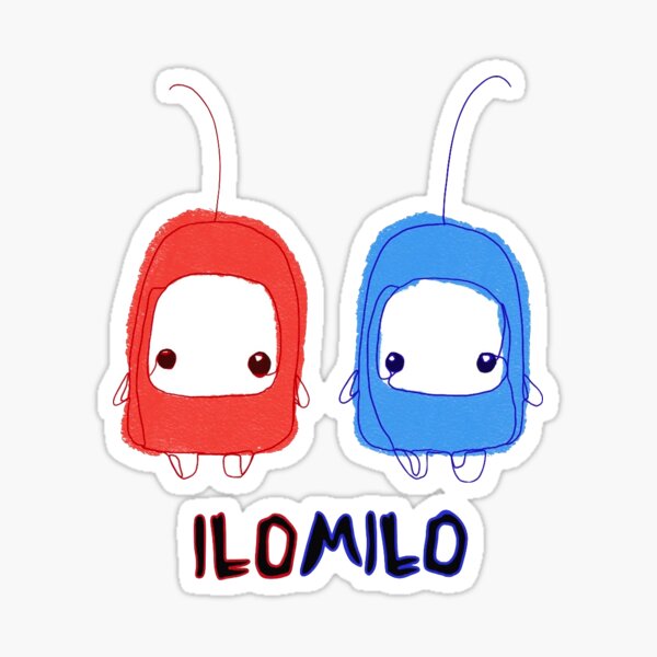 "ILOMILO together Billie Eilish " Sticker for Sale by katscandy | Redbubble