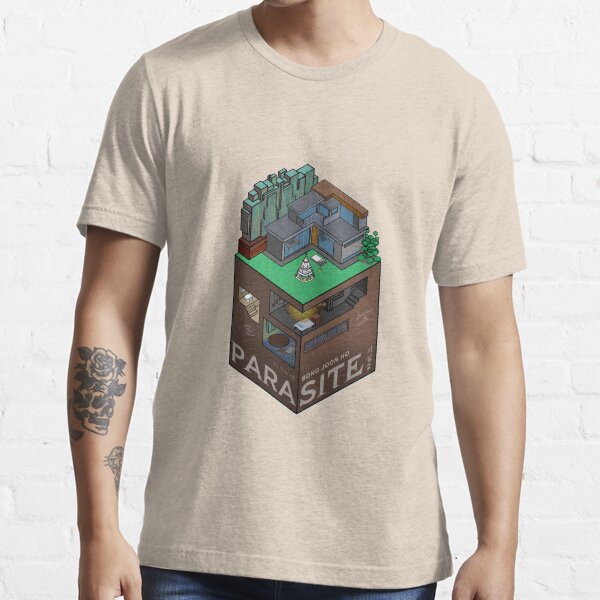 "Parasite ® Merch Cube " T-shirt by Halla-Merch | Redbubble