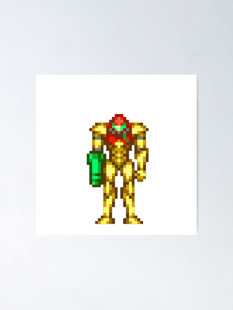 "Samus Metroid Fusion " Poster by prodbytech | Redbubble