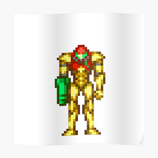 "Samus Metroid Fusion " Poster by prodbytech | Redbubble