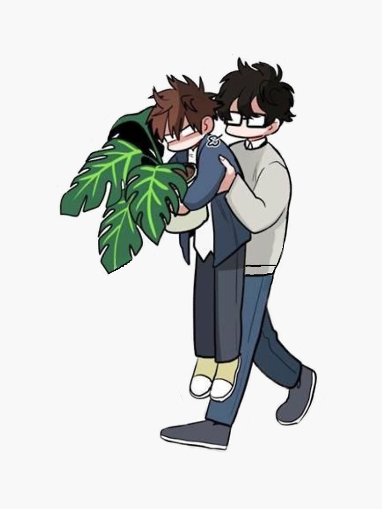 "Yohan and Suhwa" Sticker for Sale by hideosansan | Redbubble