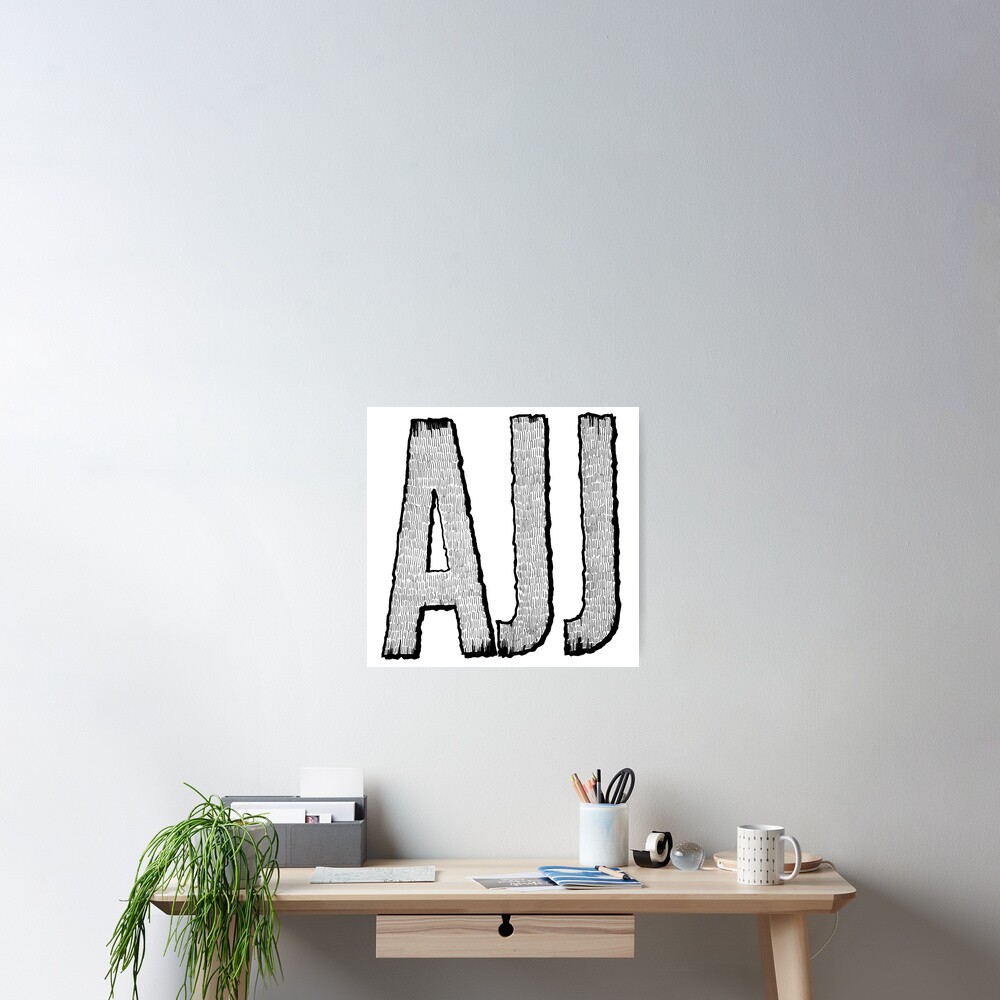 "AJJ BAND LEGENDARY" Poster for Sale by Willia5 | Redbubble