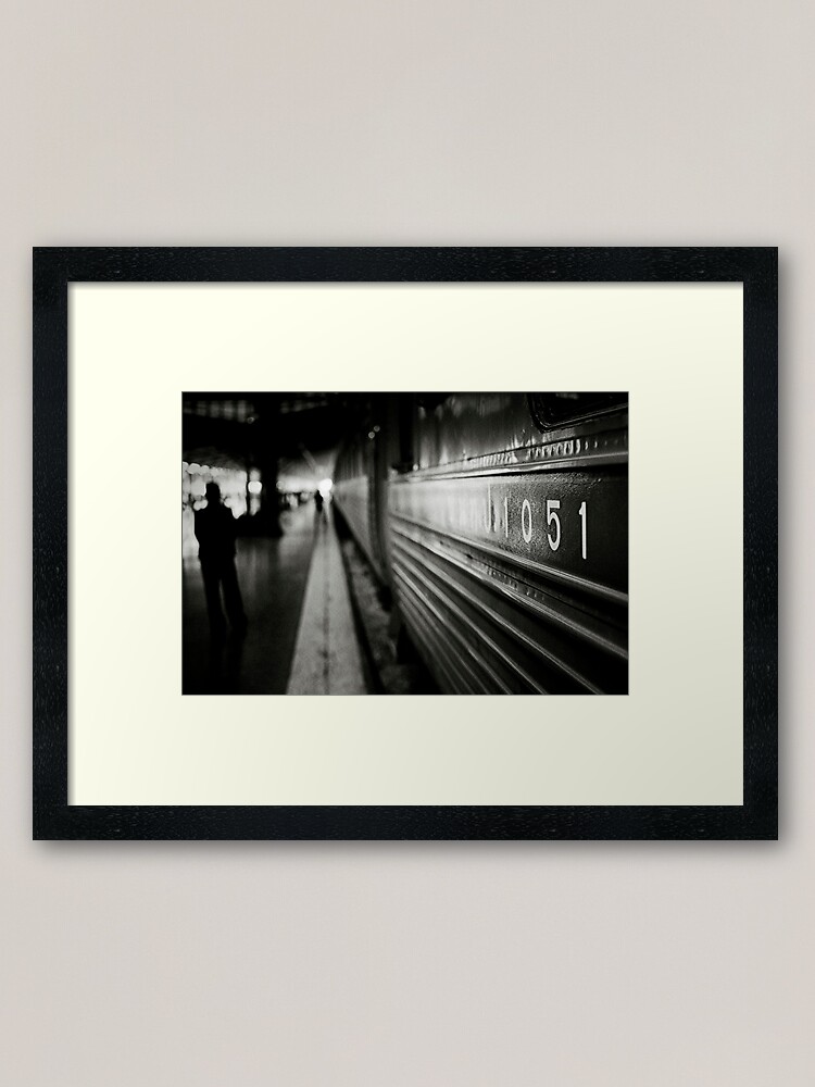 "Train" Framed Art Print by laurentlesax | Redbubble