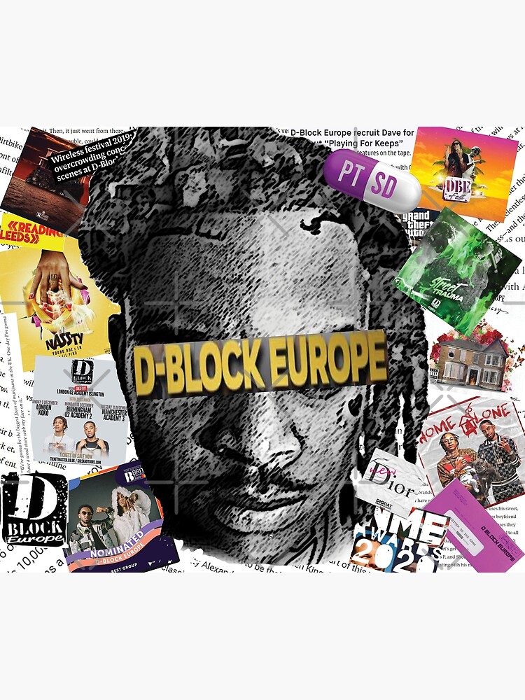 "D BLOCK EUROPE SCRAPBOOK" Tapestry for Sale by Oneeyedtee | Redbubble