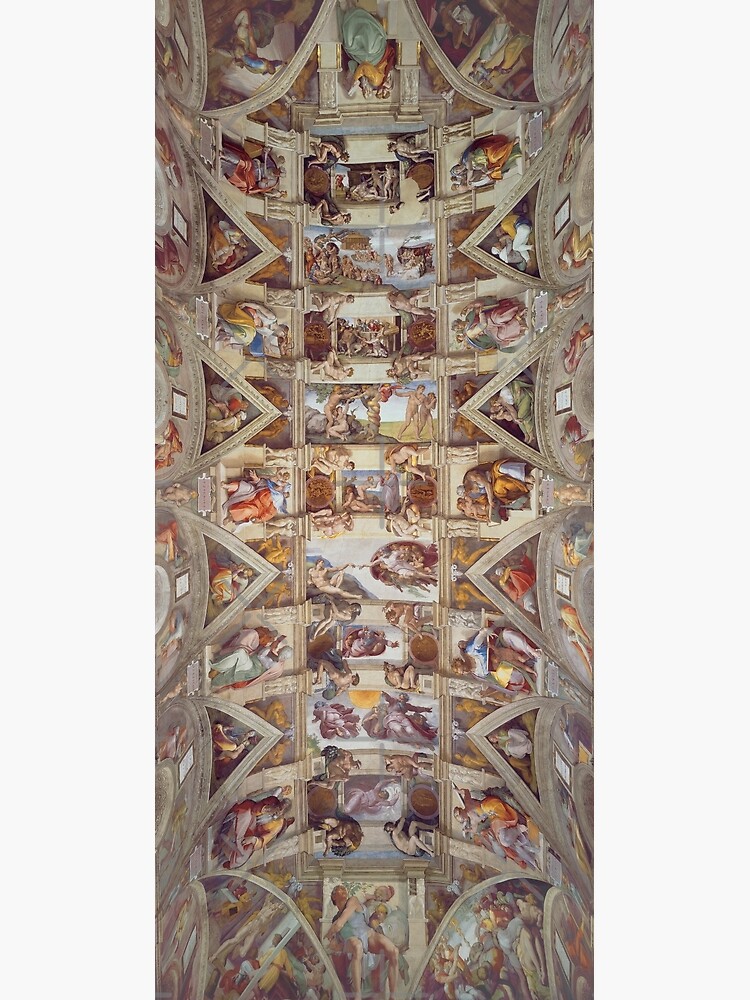"Sistine Chapel Ceiling" Poster for Sale by CarlsArt | Redbubble