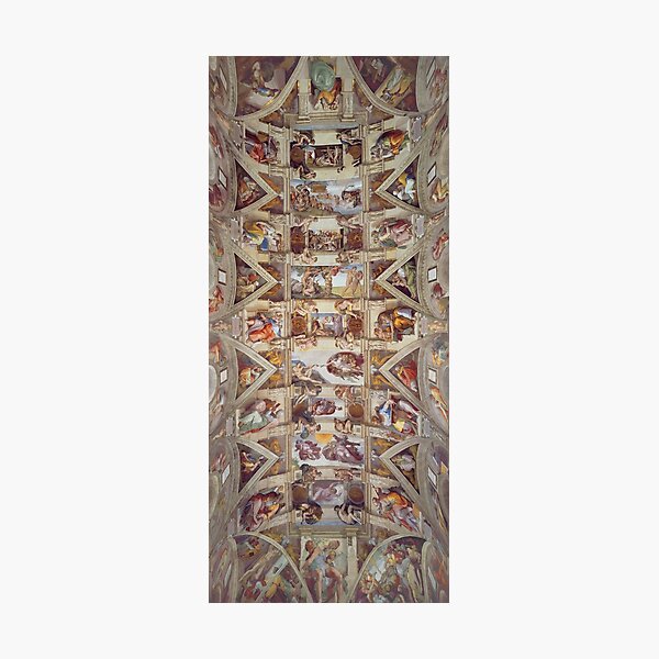 "Sistine Chapel Ceiling" Photographic Print for Sale by CarlsArt ...
