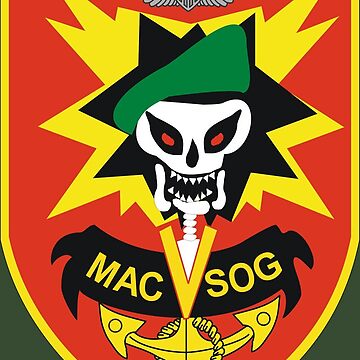 "MACV SOG Vietnam" Sticker for Sale by bumblethebee | Redbubble