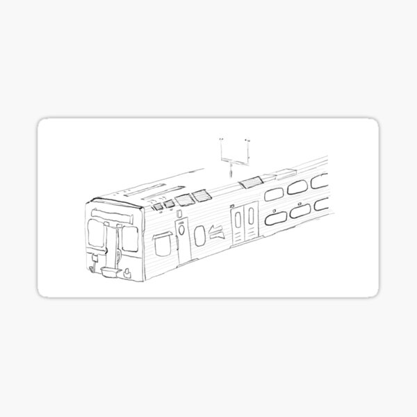"Sydney Trains" Sticker for Sale by jdtolentz | Redbubble