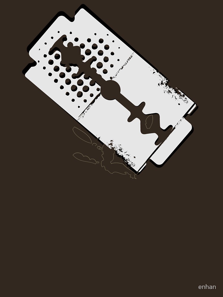 "razor blade - broken hearts" T-shirt by enhan | Redbubble