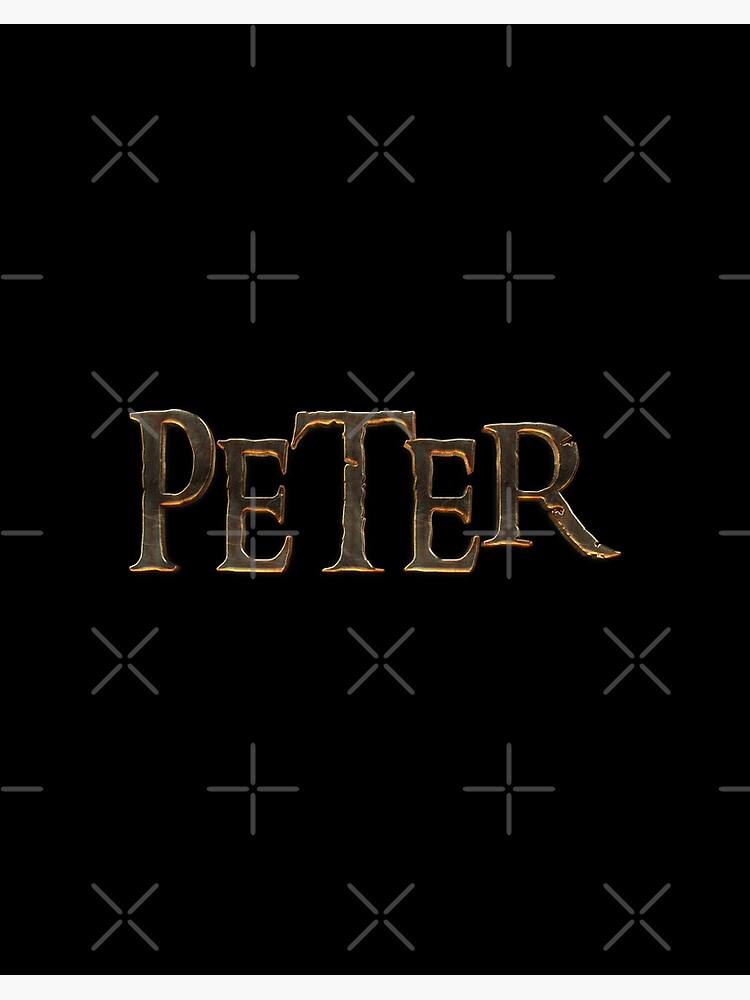 Peter Name Wallpaper St Peter Text On Board · Free Stock Photo
