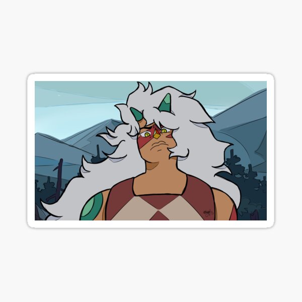 "Jasper "Fragments"" Sticker for Sale by akkinight | Redbubble