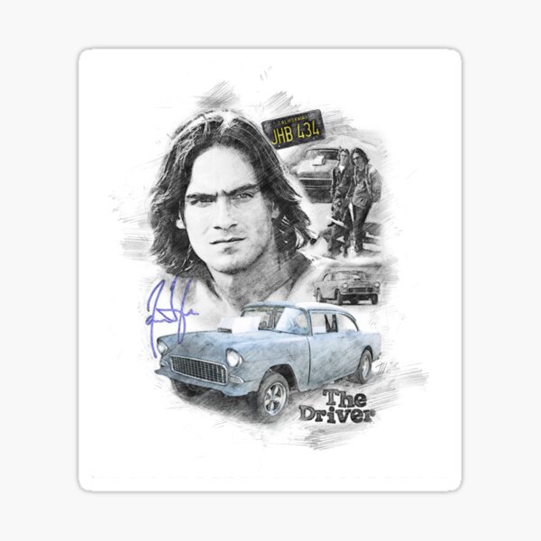 "James Taylor, The Driver" Sticker for Sale by theodordecker | Redbubble