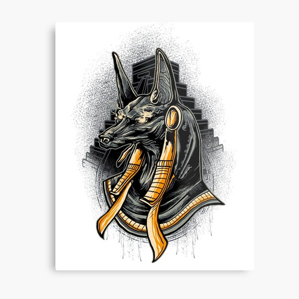 Anubis Metal Prints | Redbubble