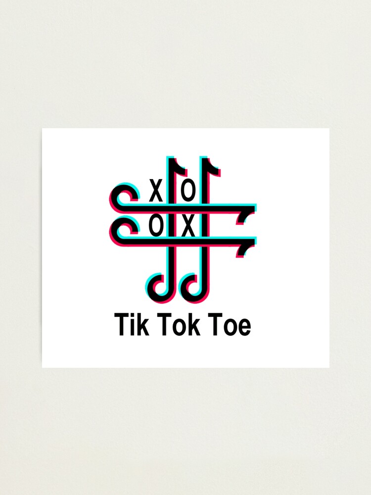 "TIK TOK TOE" Photographic Print by gimposaurusrex | Redbubble