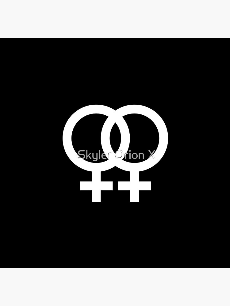 "wlw, interlocking symbols in white" Pin for Sale by Skyler Orion X ...