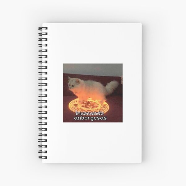 Cuaderno de espiral «invocando anborgesas meme » de Hannah081999 ...