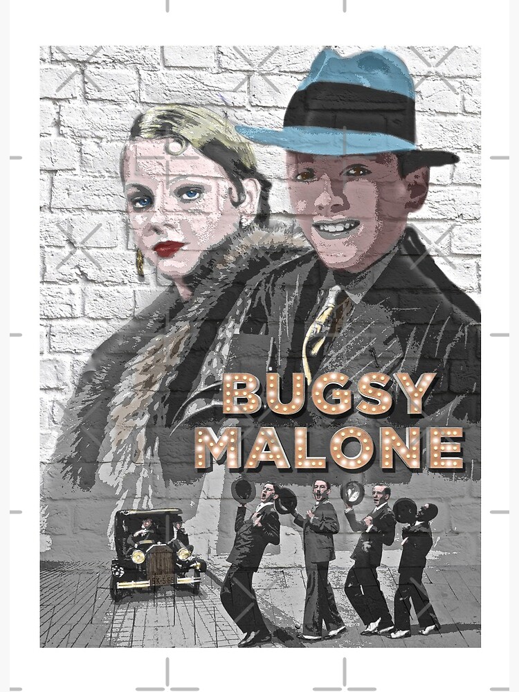 "Bugsy Malone- Banksy Style art" Art Board Print for Sale by editor1972 ...