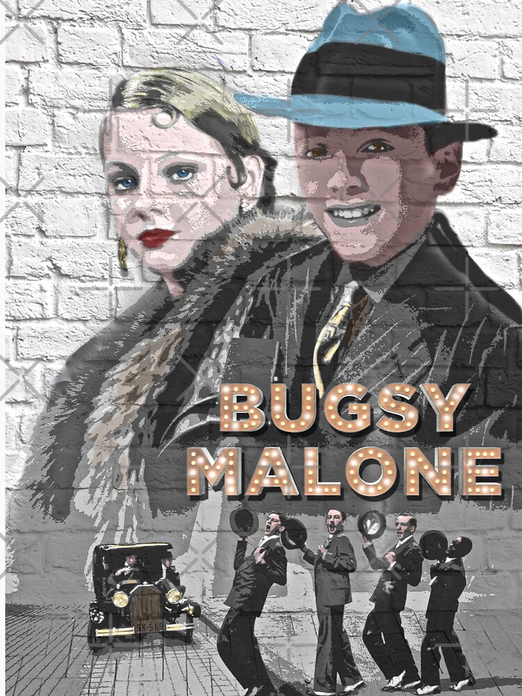"Bugsy Malone- Banksy Style art" T-shirt by editor1972 | Redbubble