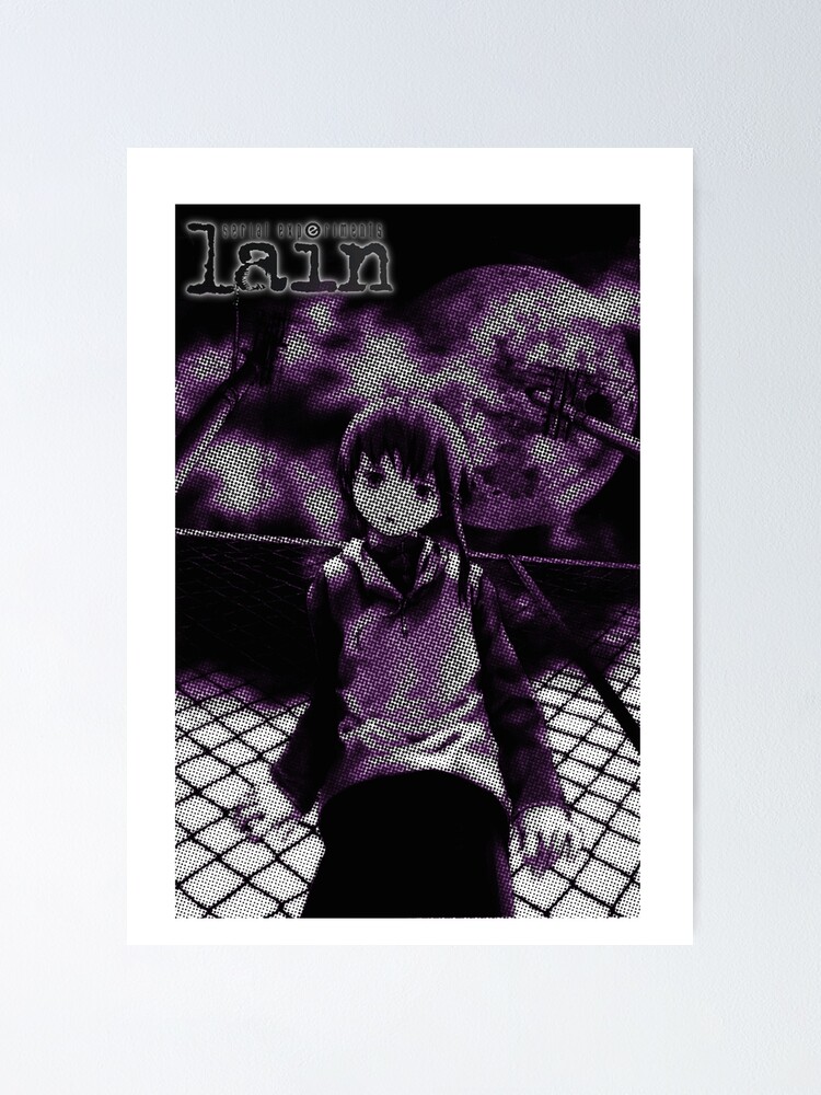 "Serial Experiments Lain" Poster by DataDumb | Redbubble