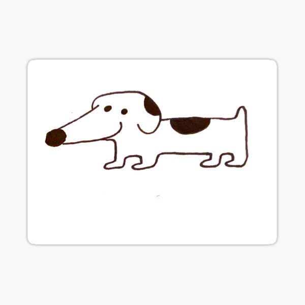 "Penny Pooch" Sticker for Sale by drinkamilk | Redbubble