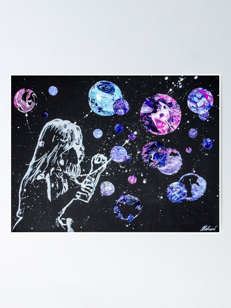 "Bubbles" Poster by Susykanna | Redbubble