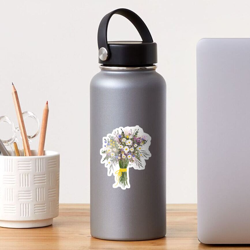 "Wildflower Bouquet " Sticker for Sale by HopesPalette | Redbubble