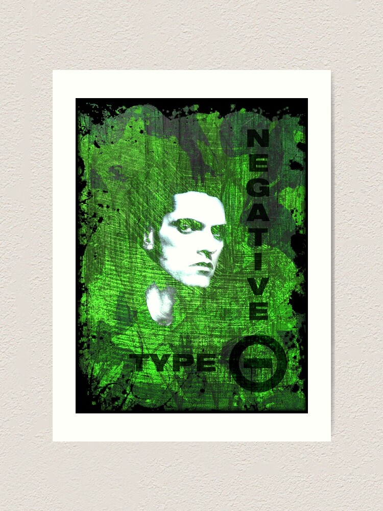 "Type O Negative - Peter Steele - (Creepy Green) Light Version." Art ...