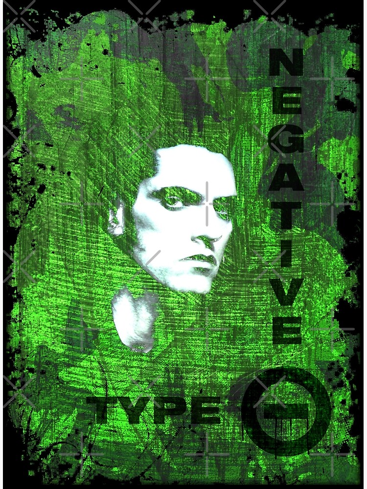 "Type O Negative - Peter Steele - (Creepy Green) Light Version." Art ...
