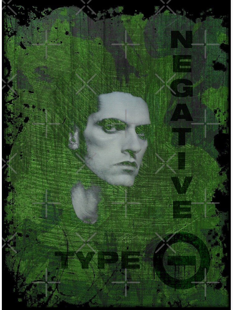 "Type O Negative - Peter Steele." Poster for Sale by OriginalDP | Redbubble