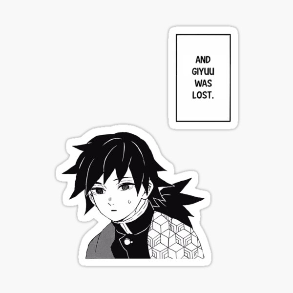 Giyuu Stickers | Redbubble