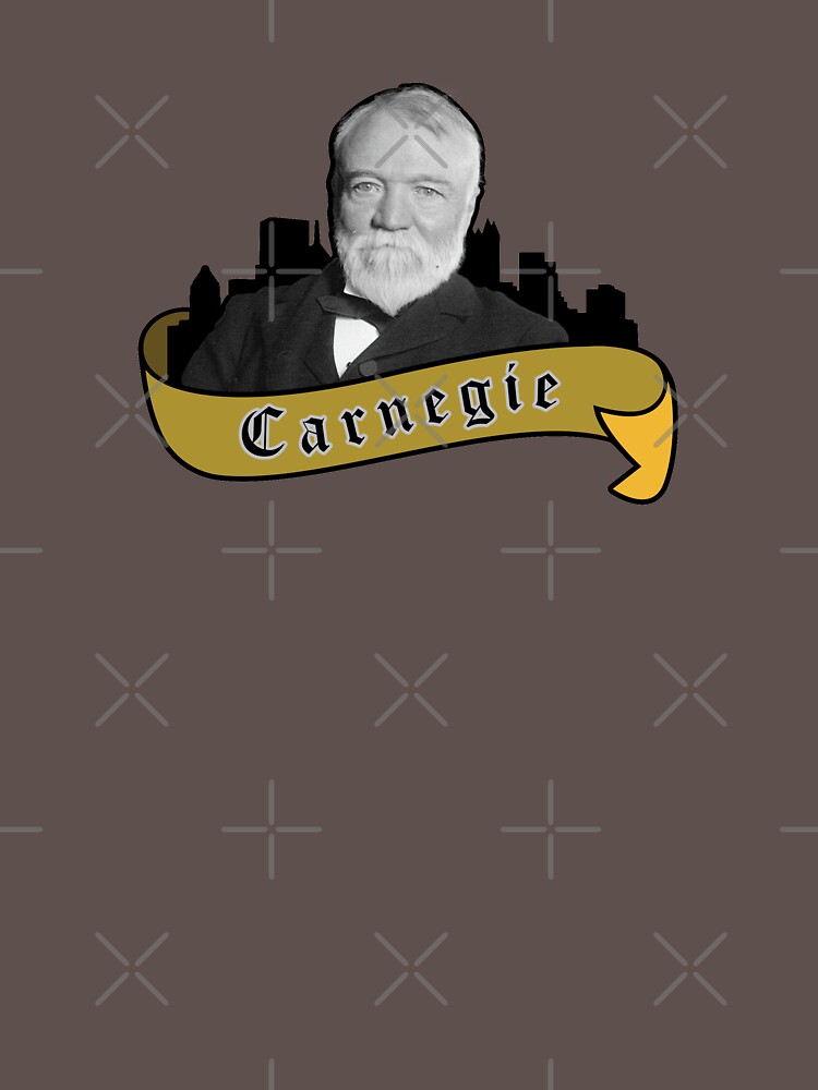 "Andrew Carnegie Pittsburgh" T-shirt for Sale by BradCow | Redbubble ...