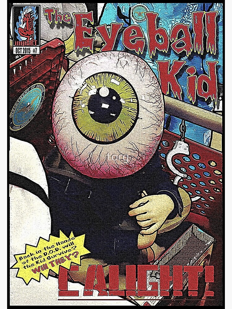 "The Eyeball Kid: Comic Cover" Poster for Sale by torg | Redbubble