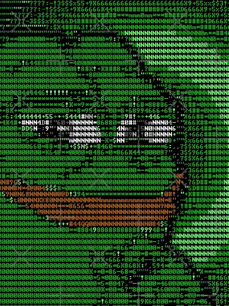 "Pepe The Frog Smug Face Meme Ascii Text Graphic Computer Retro Green ...
