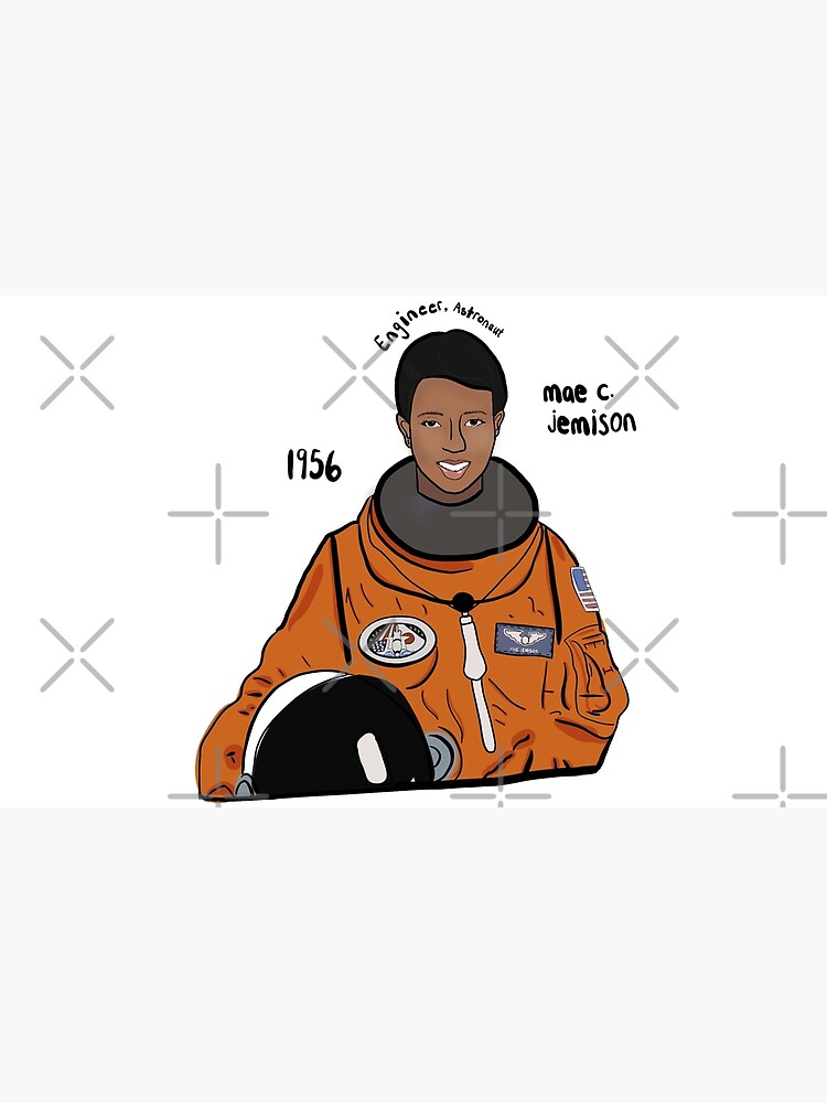 "Mae C. Jemison" Metal Print for Sale by emmidd | Redbubble