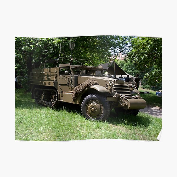 "M21 Mortar Motor Carriage" Poster by Mythos57 | Redbubble