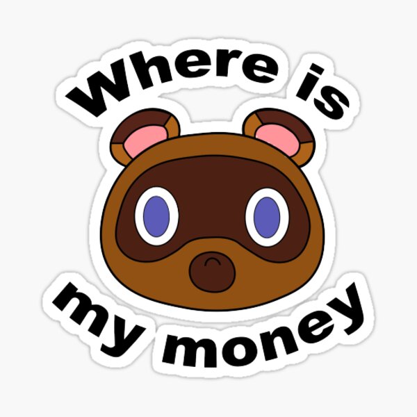 Tom Nook Stickers | Redbubble