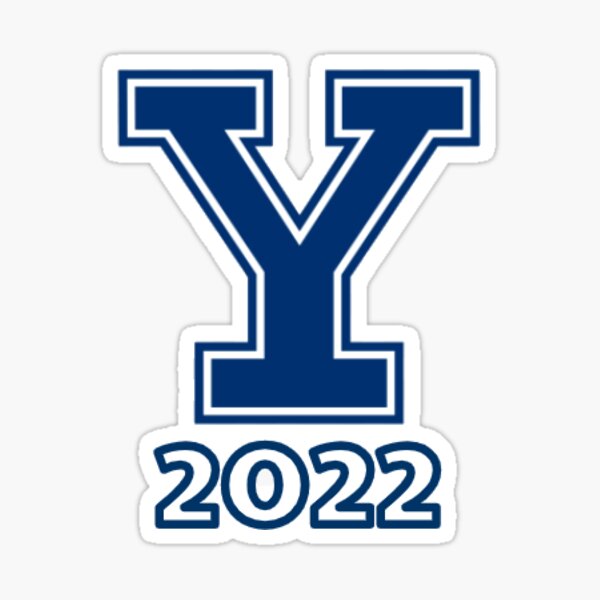 "Yale 2022" Sticker by mangotango711 | Redbubble
